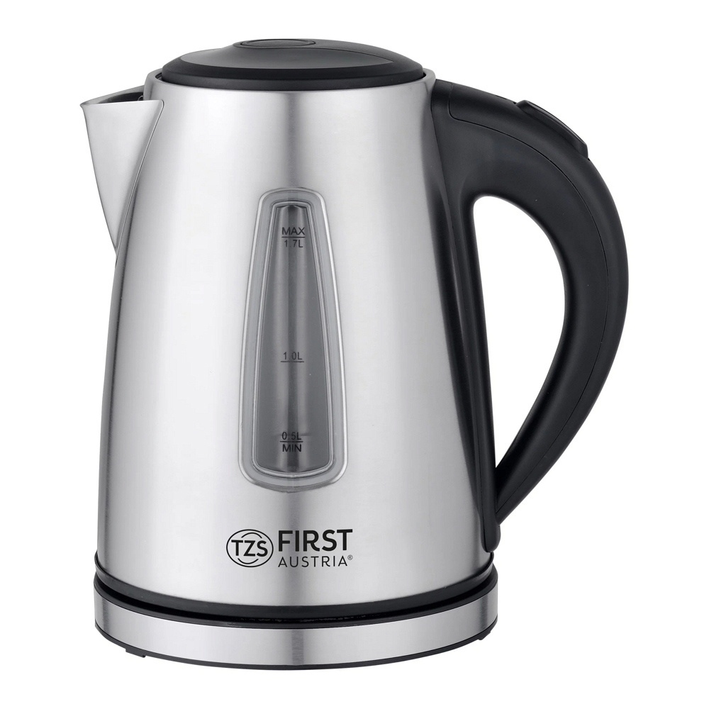 Fierbator de apa electric First FA54114, 1.7 l, 2200 W, Argintiu ...